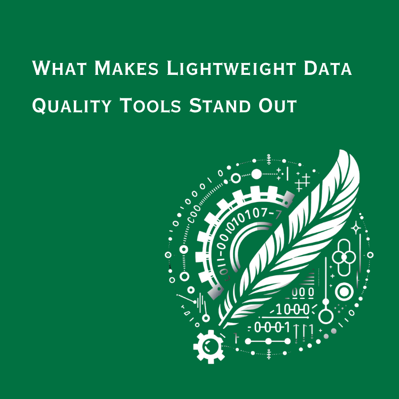 Maximize Your Data's Potential with Lightweight Data Quality Tools